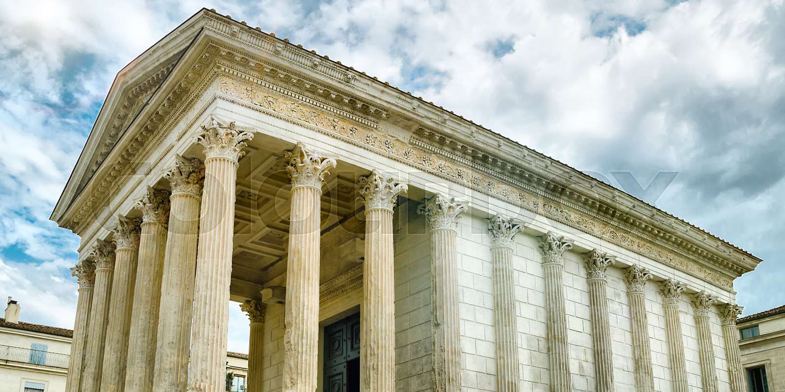 roman temple | Stock image | Colourbox