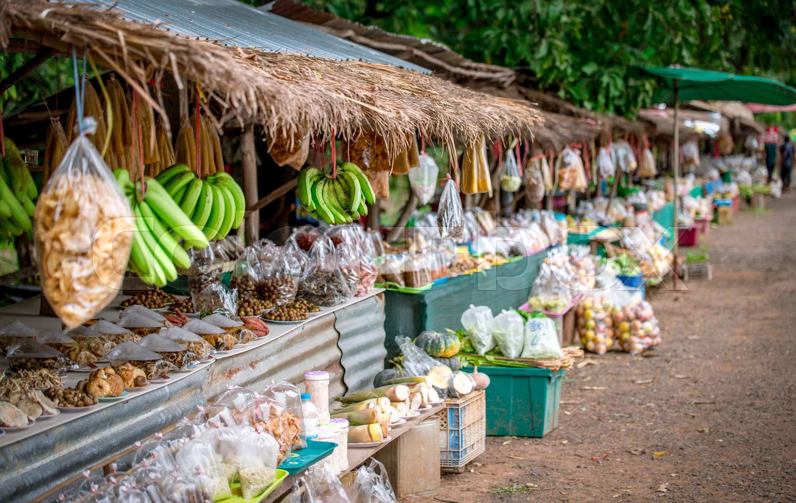 roadside stall | Stock image | Colourbox