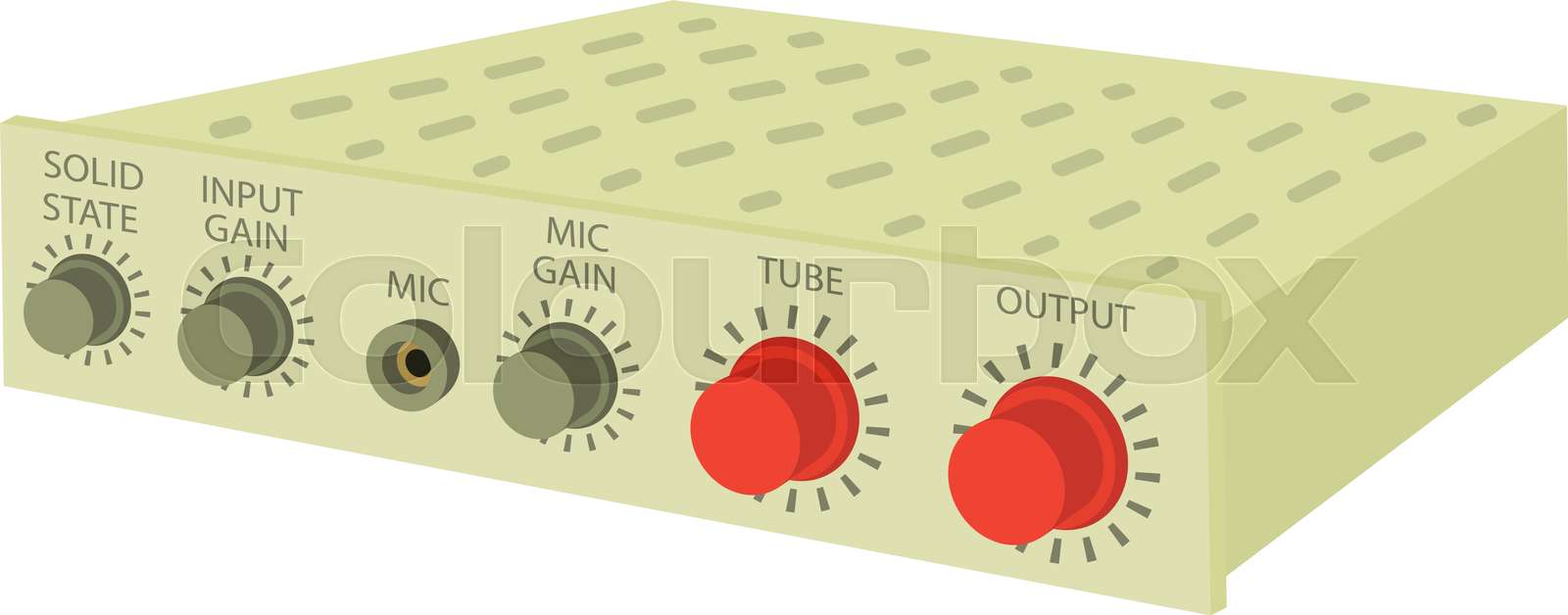 Amplifier icon, cartoon style | Stock vector | Colourbox