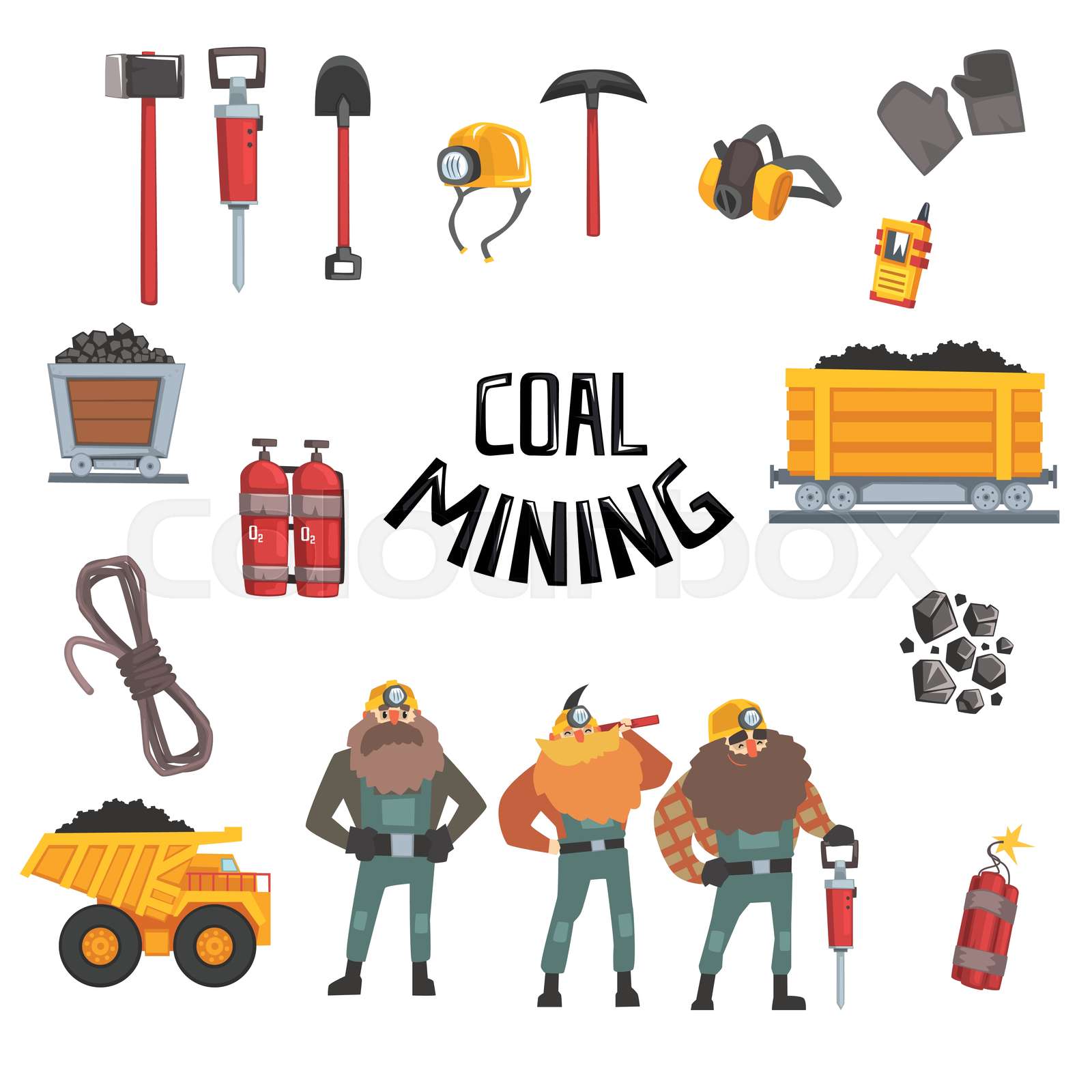 Coal Mine Clip Art