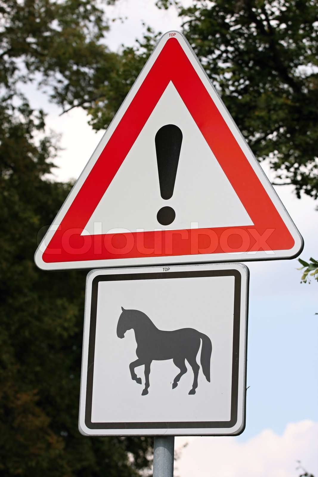 Worauf Weist Dieses Verkehrszeichen Hin Pferde