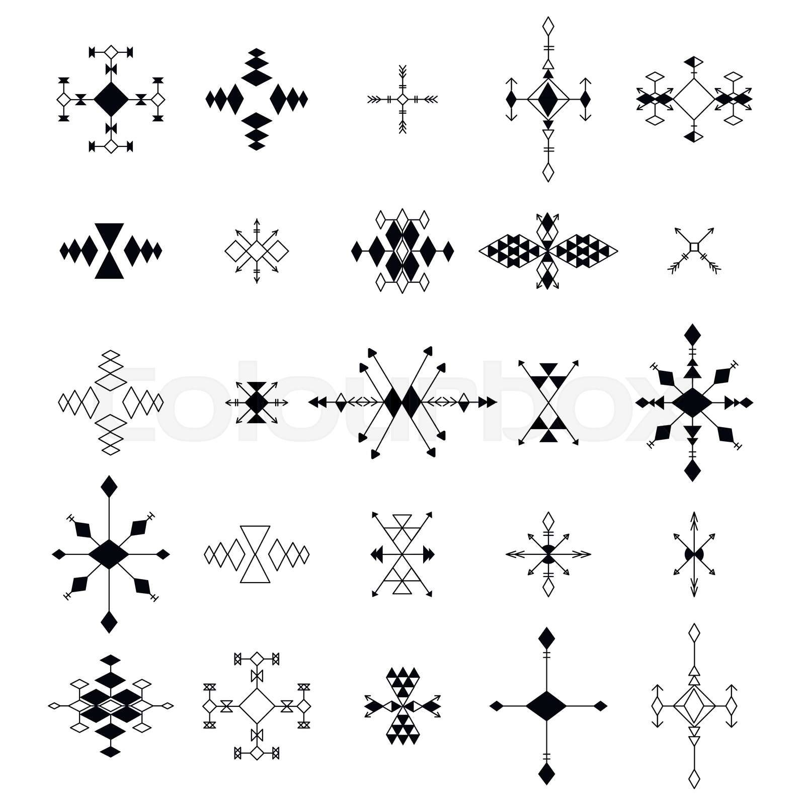 Simple Aztec Border Designs