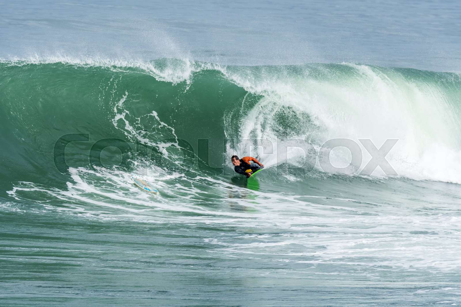 Bodyboarder in action | Stock image | Colourbox