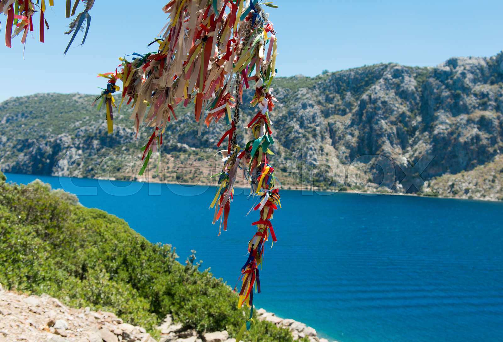 Landscape of the Aegean coast | Stock image | Colourbox