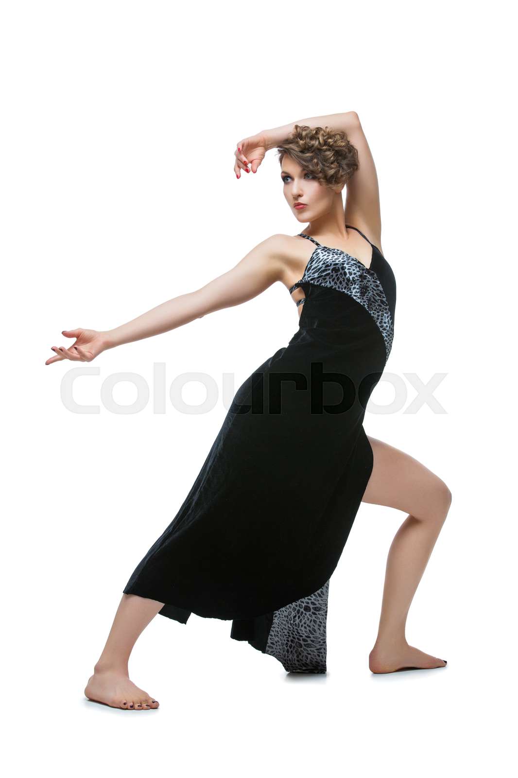 girl dancer in tango dress | Stock image | Colourbox