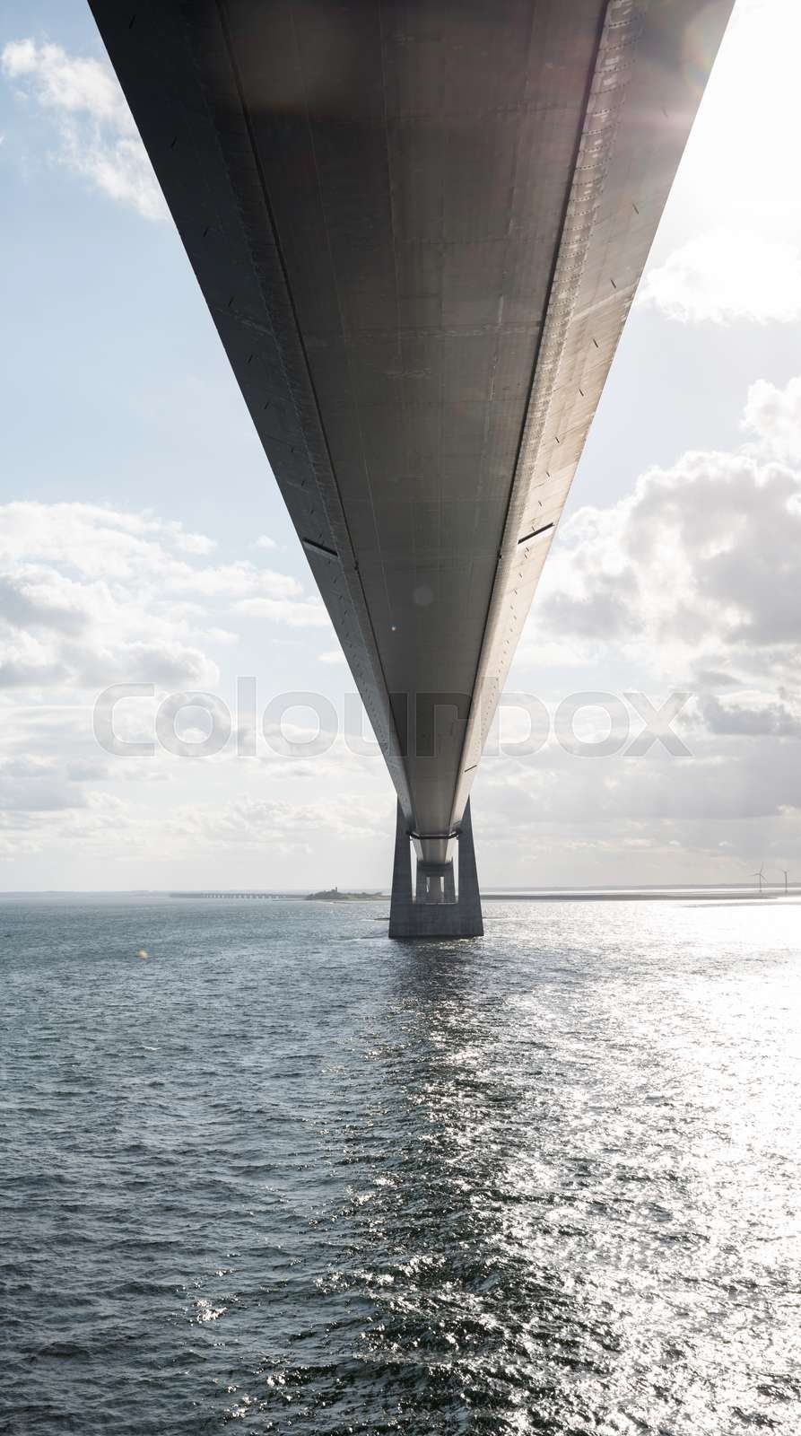 bridge Great Belt Denmark | Stock image | Colourbox