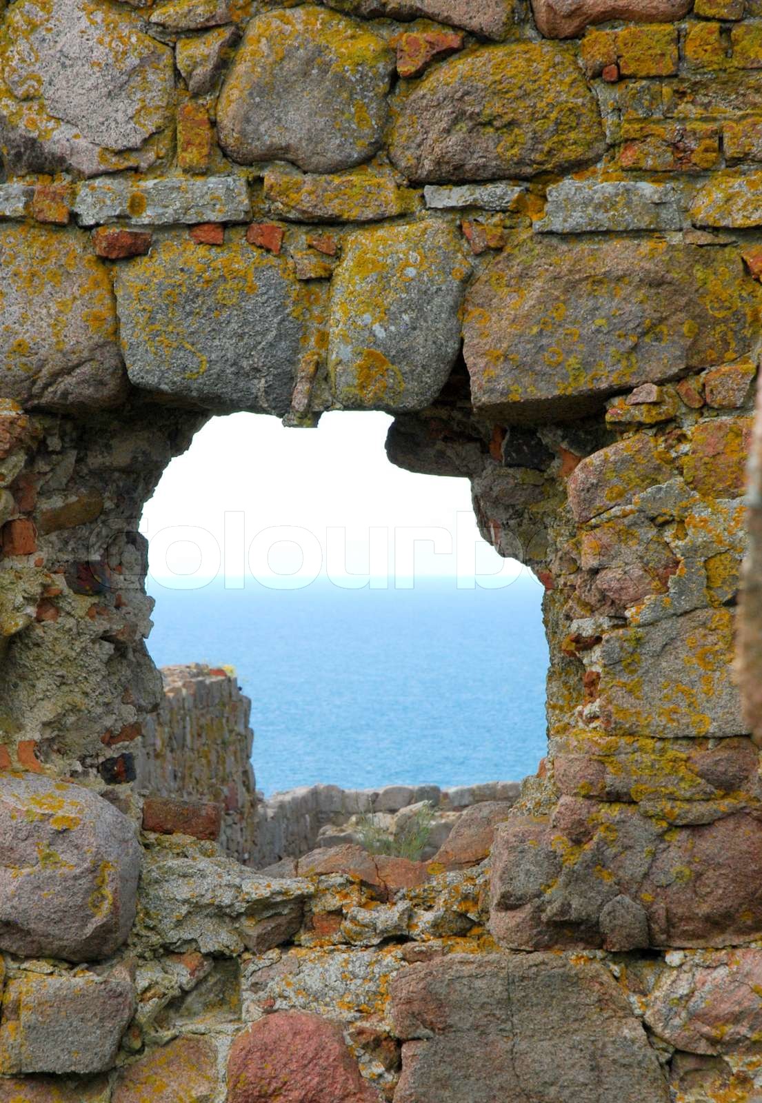 Hammershus Castle Ruins | Stock image | Colourbox