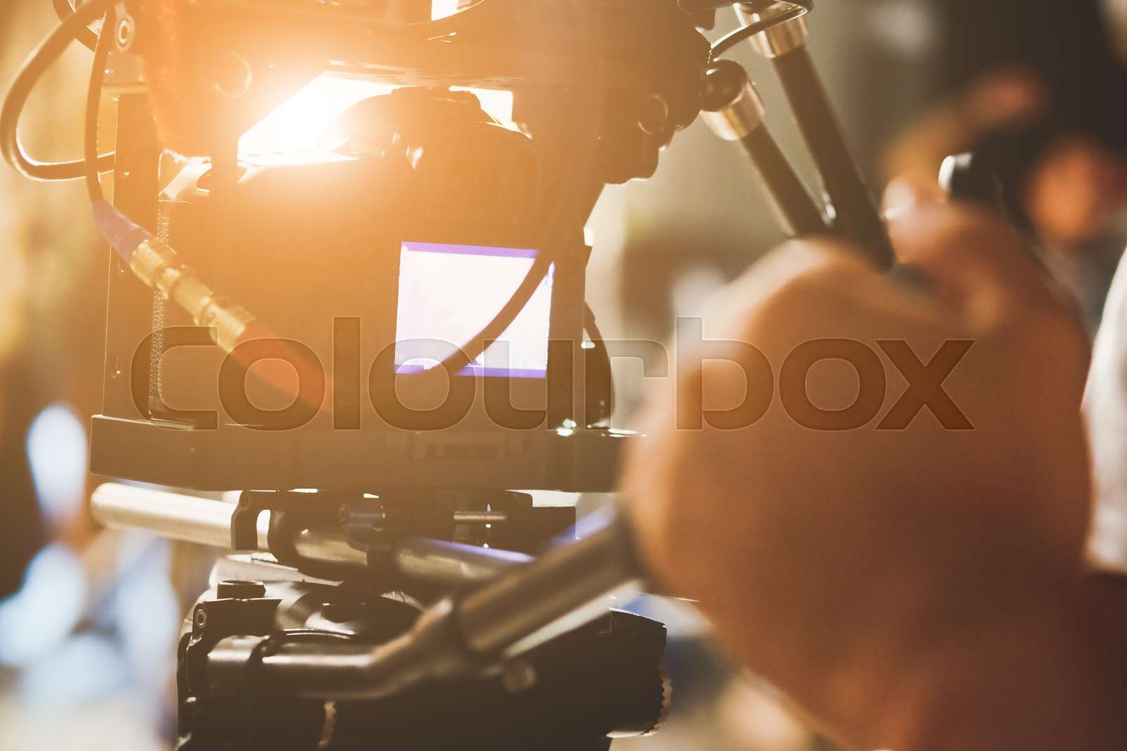 Film Crew. | Stock image | Colourbox