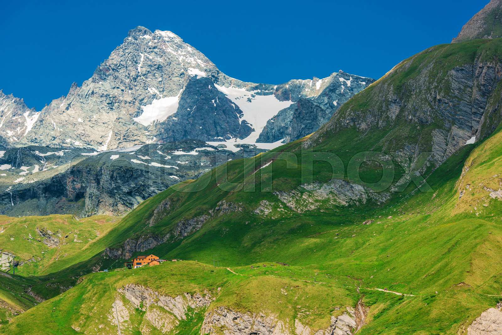 Grossglockner Mountain Summit | Stock image | Colourbox