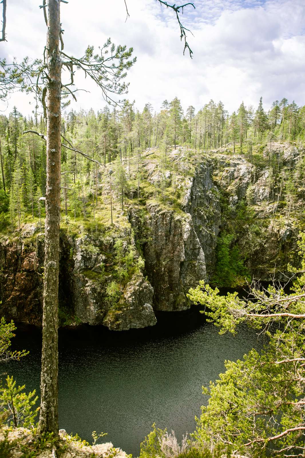 A beautiful lake landscape in Finland | Stock image | Colourbox