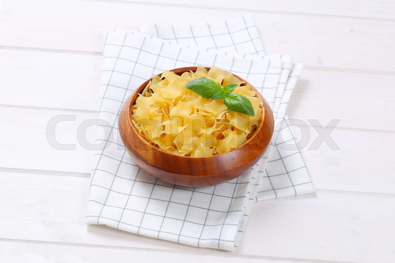 quadretti - square shaped pasta | Stock image | Colourbox