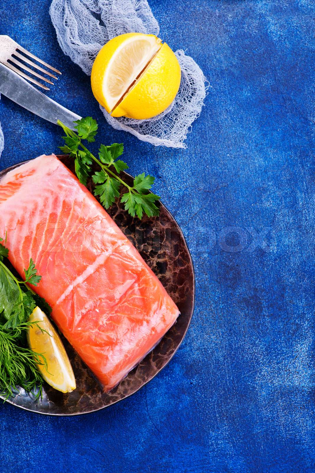salmon | Stock image | Colourbox