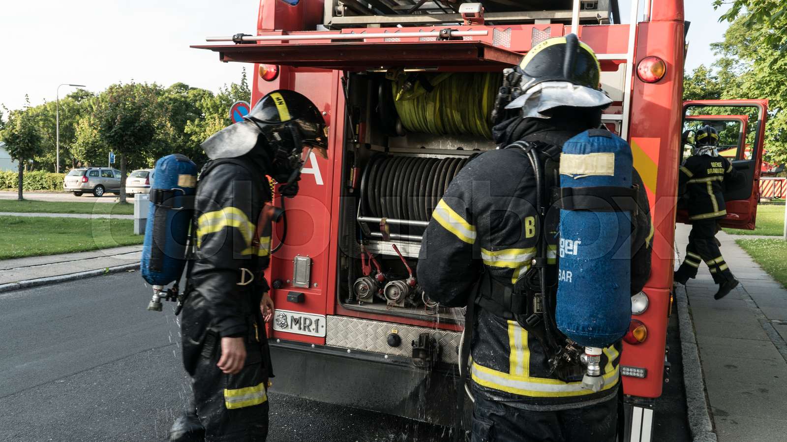 Firemen - Stock Image - Everypixel