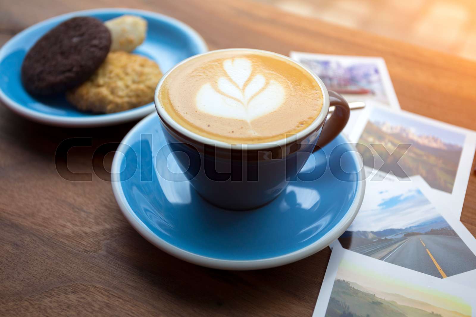 table at the cafe | Stock image | Colourbox