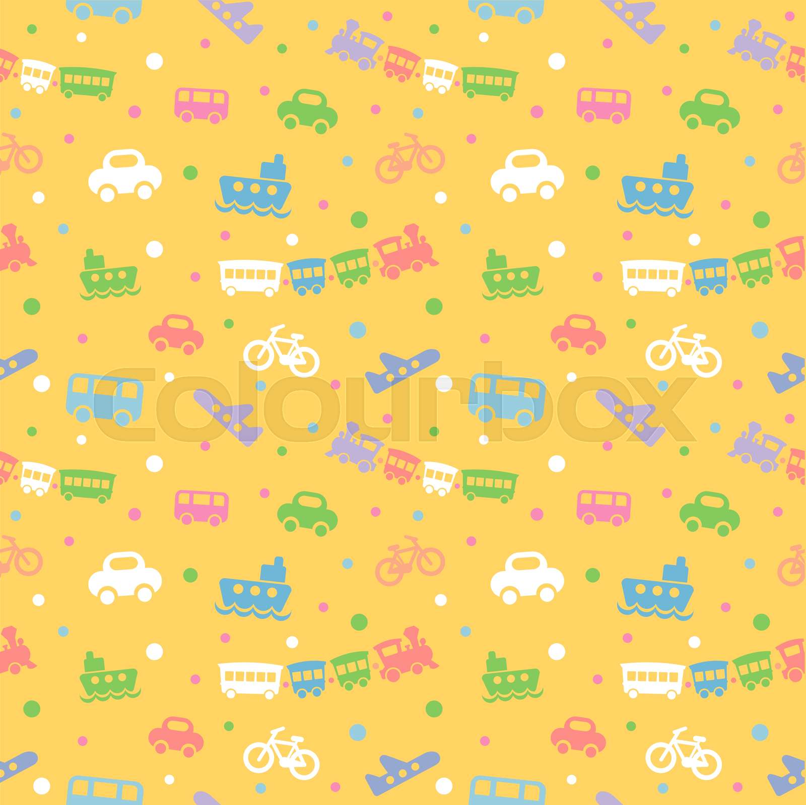 Yellow And Green Baby Background