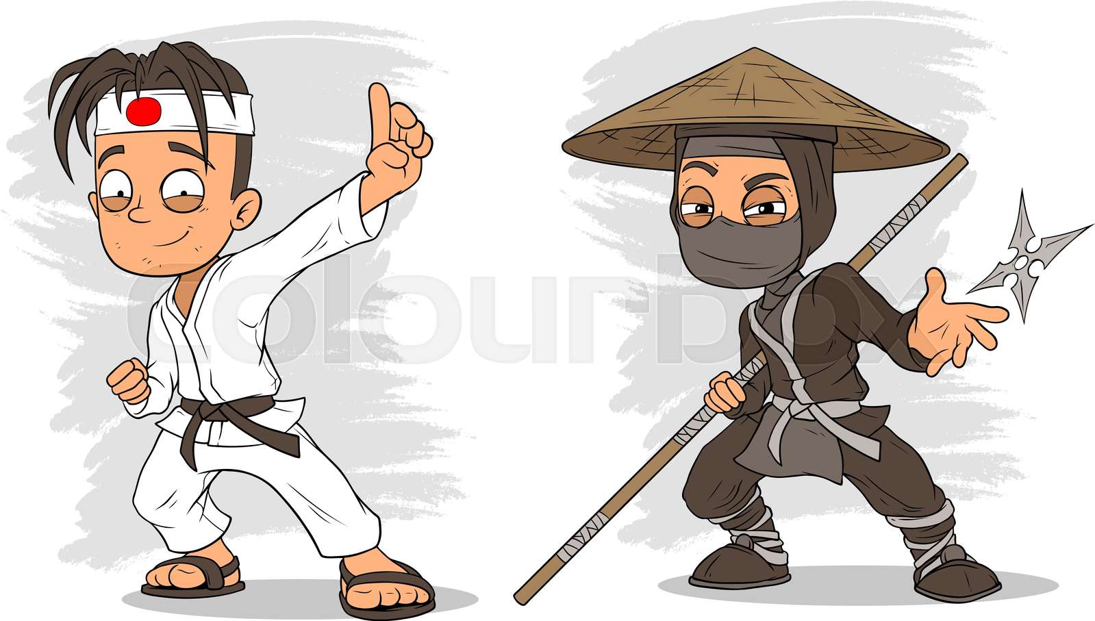 Ninja Cartoon Characters