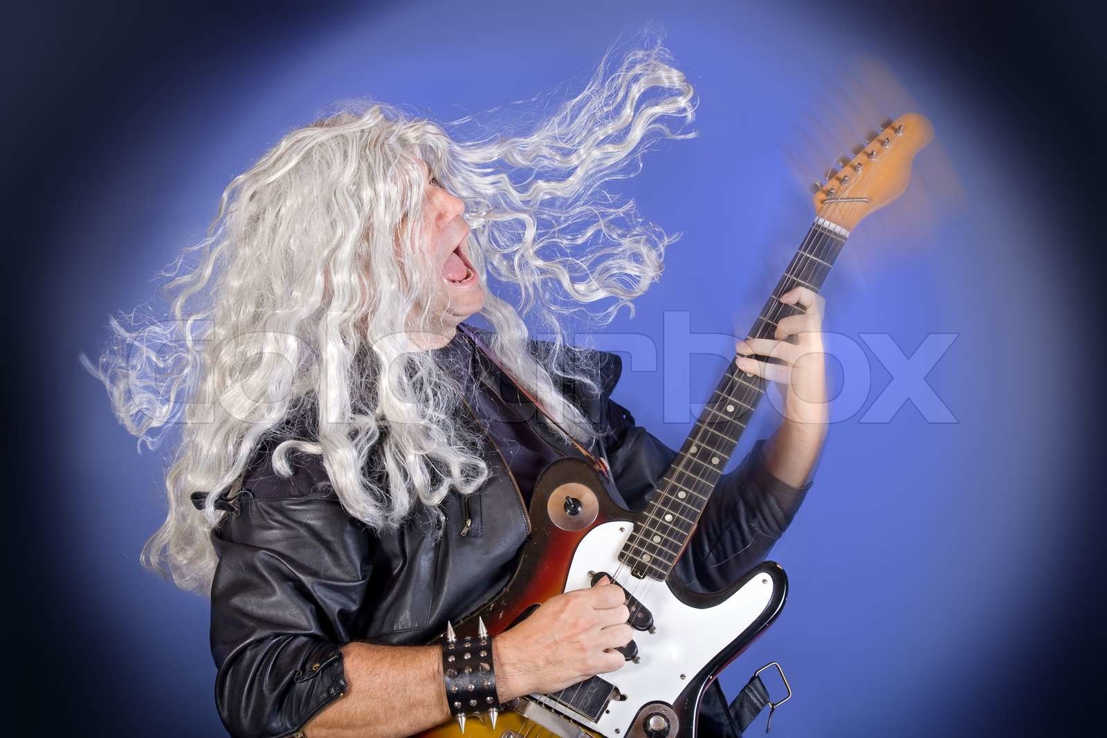 Older rockstar | Stock image | Colourbox