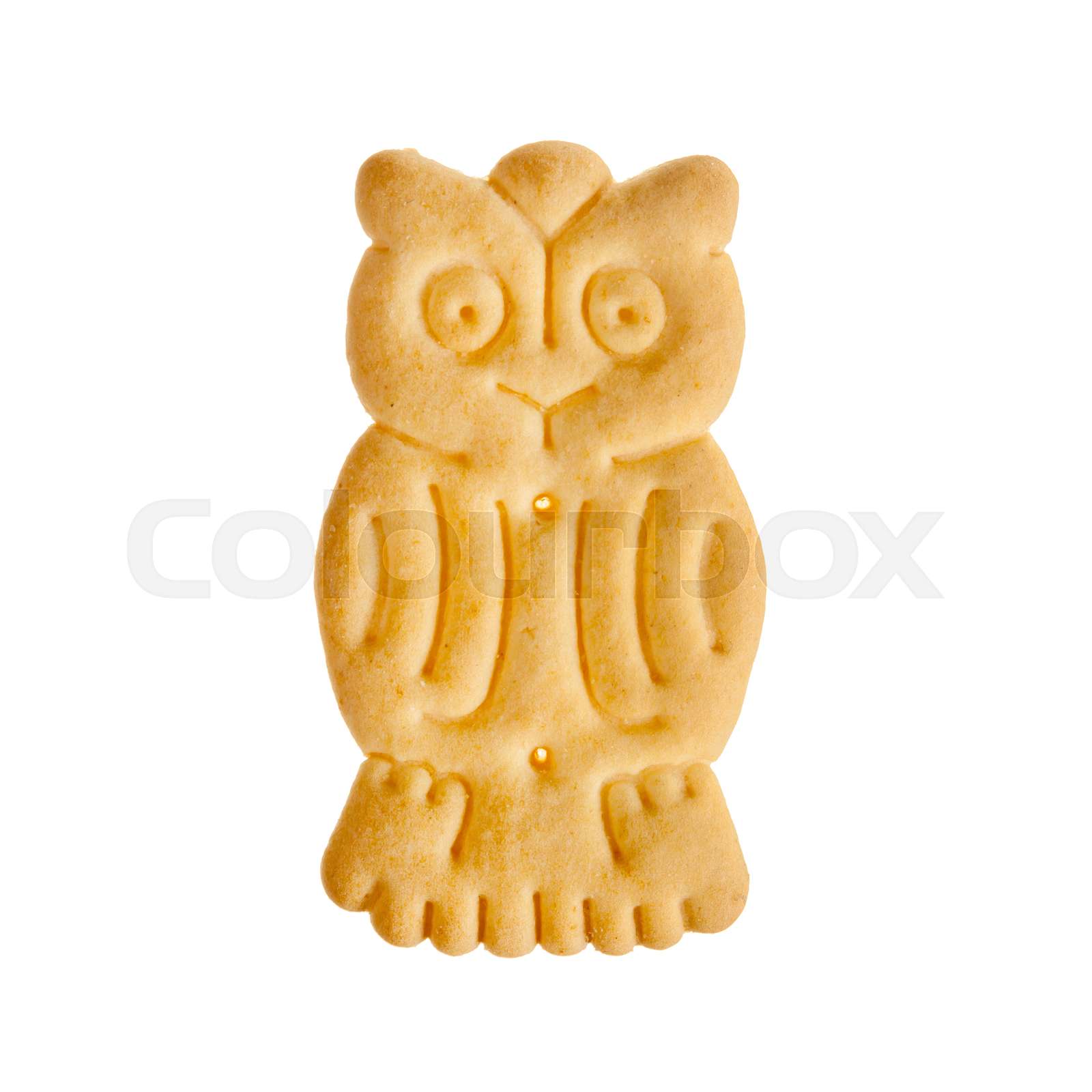 Owl bird shape cracker | Stock image | Colourbox