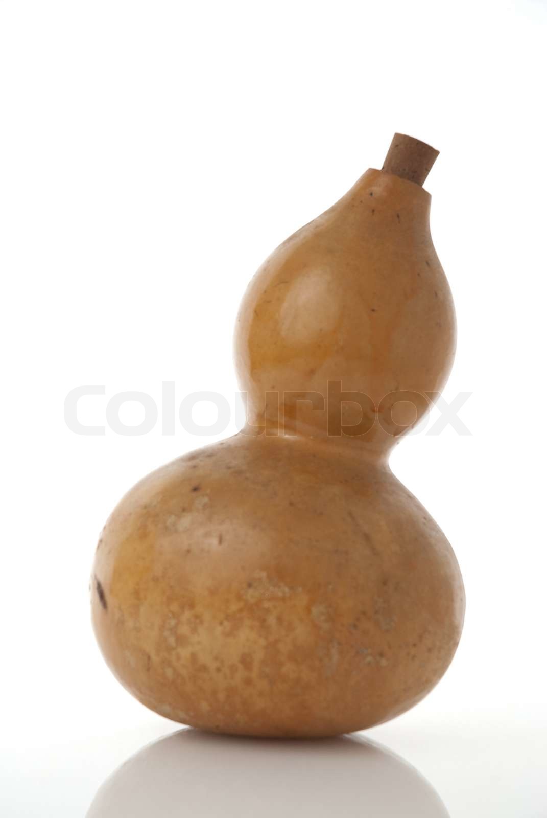 Gourd isolated on white background | Stock image | Colourbox