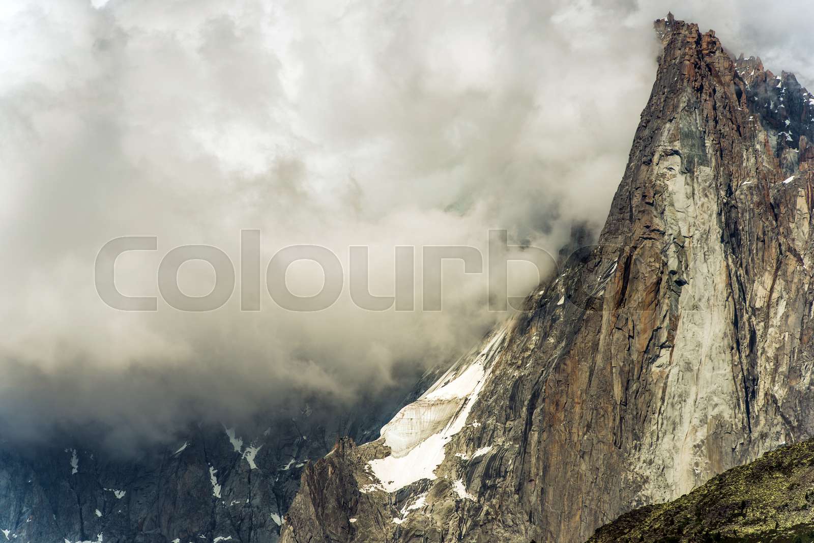 Chamonix Mt Blanc Massif | Stock image | Colourbox