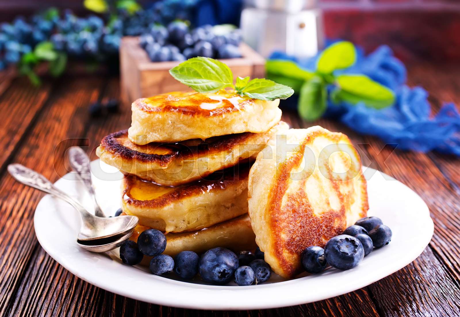 pancakes | Stock image | Colourbox