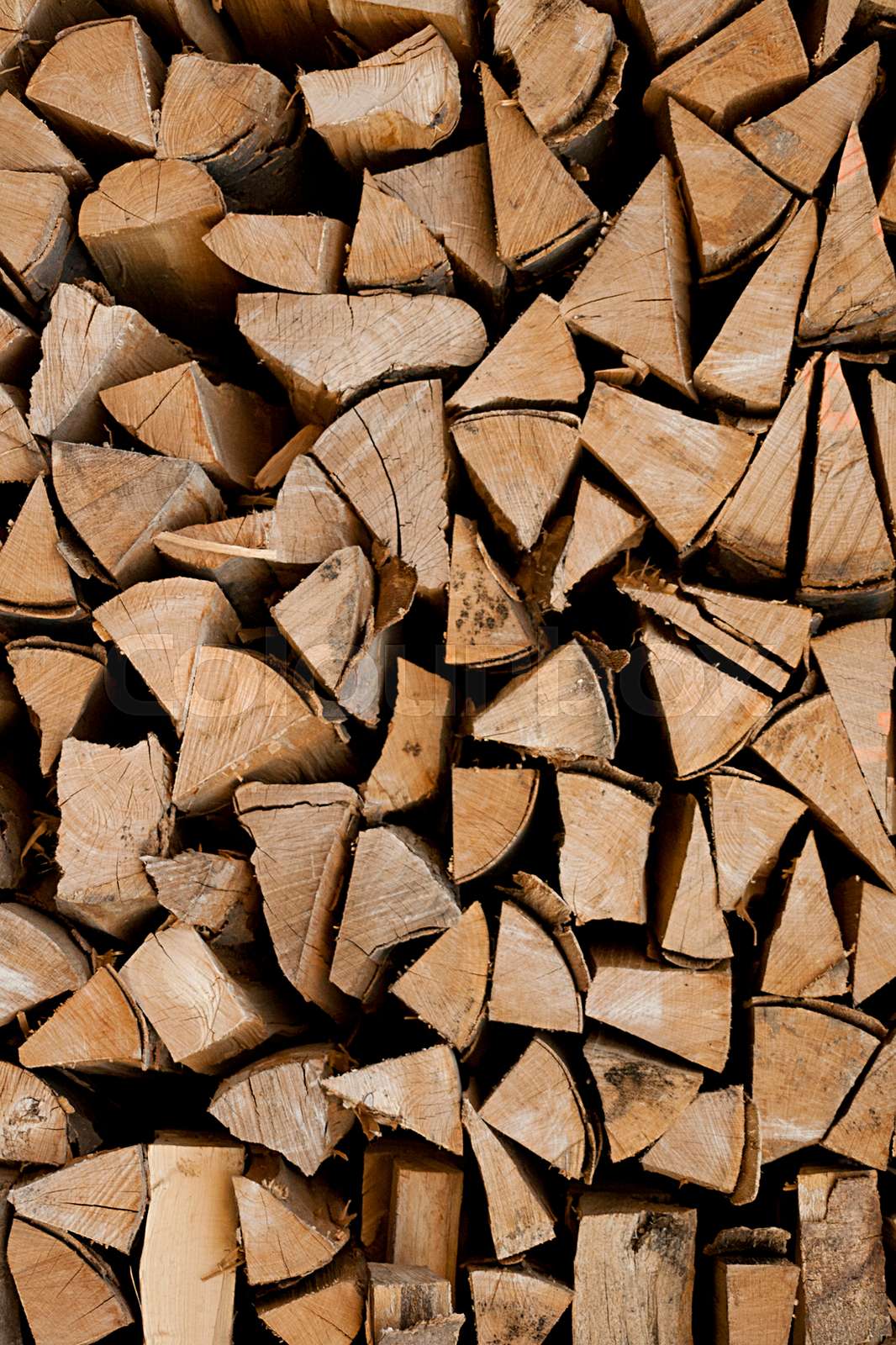 Holz Scheite | Stock Bild | Colourbox