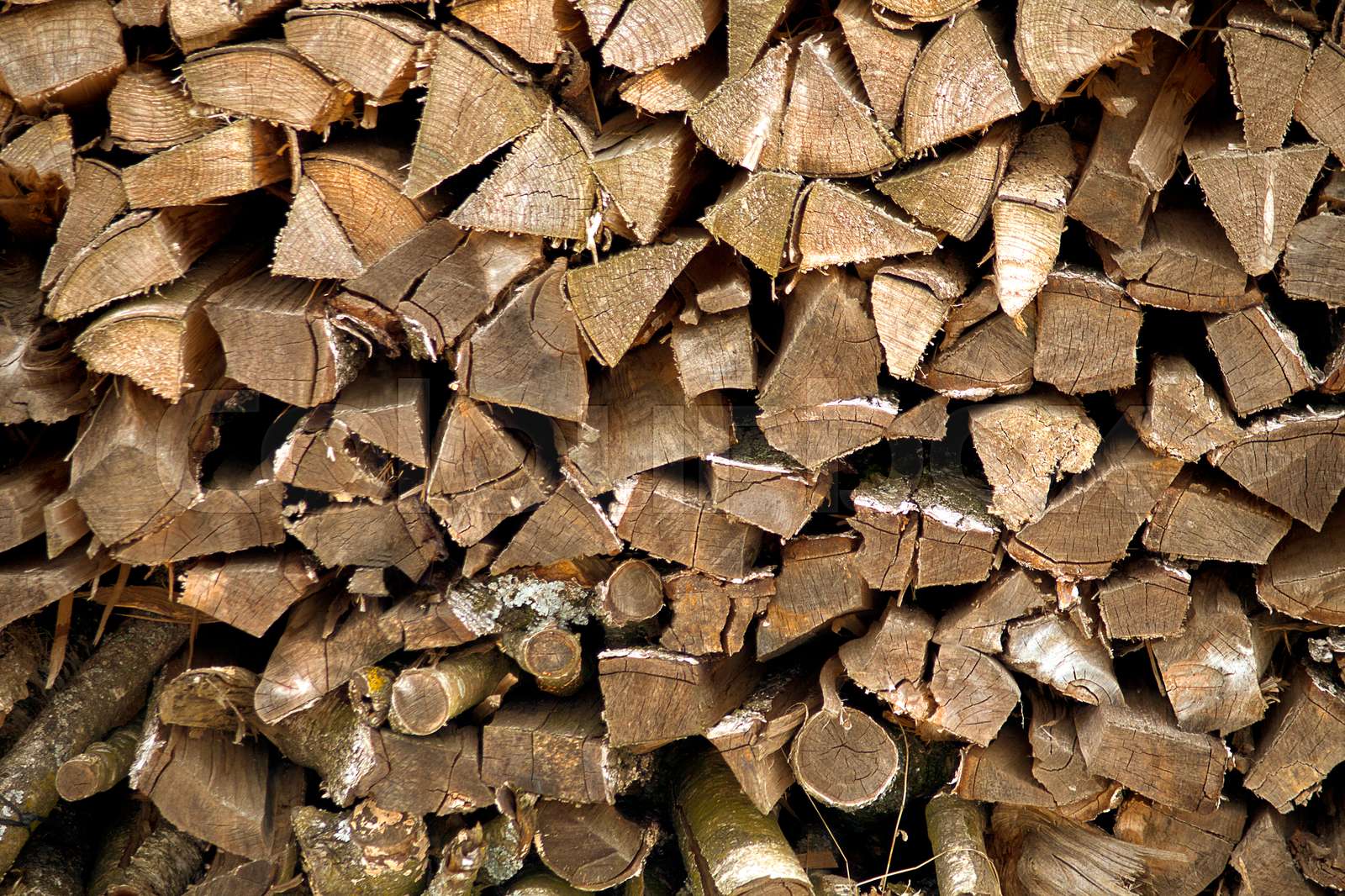holz Scheite | Stock Bild | Colourbox