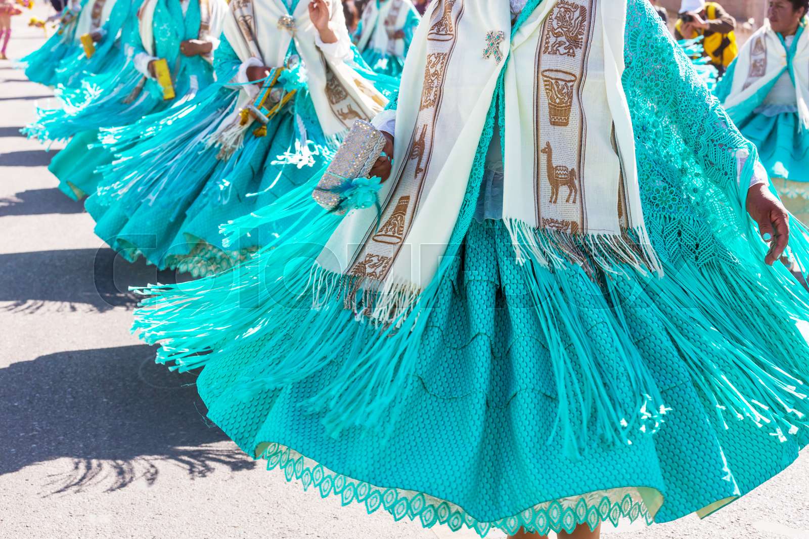 Peruvian dance | Stock image | Colourbox