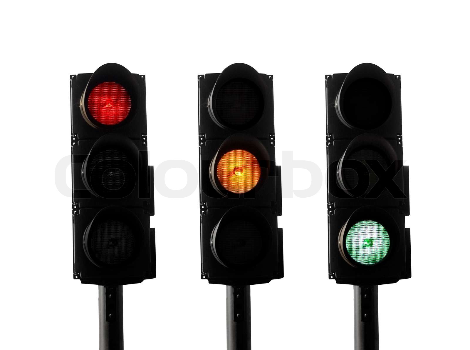 Traffic lights | Stock image | Colourbox