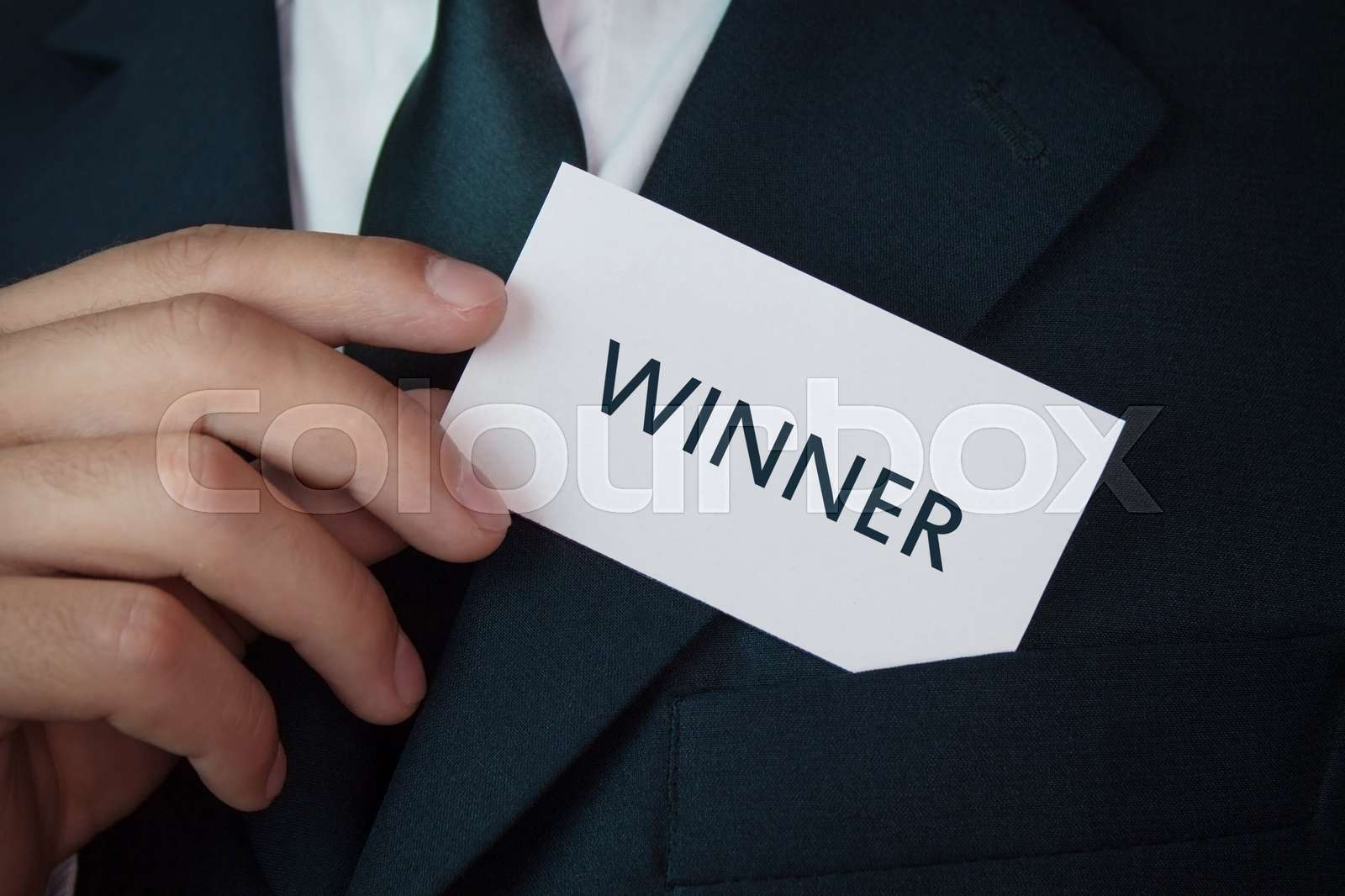 Winner | Stock image | Colourbox