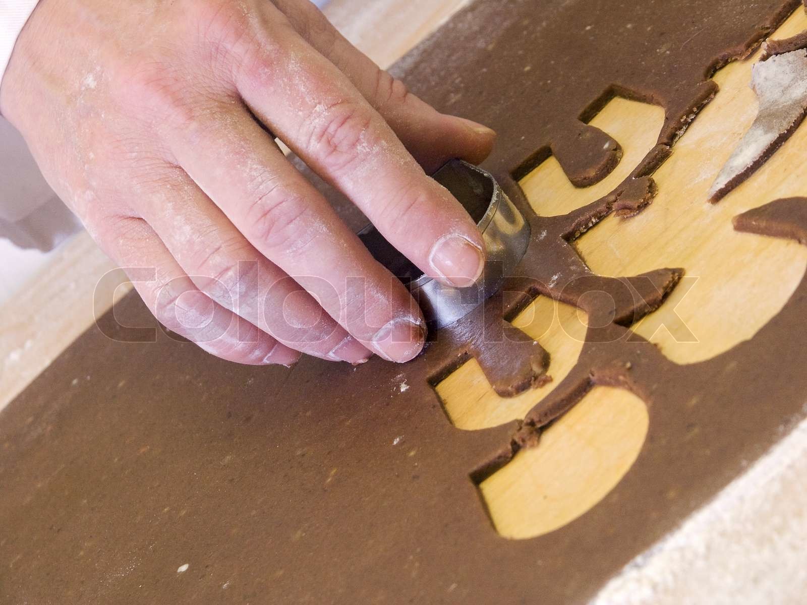 Production of sweets | Stock image | Colourbox