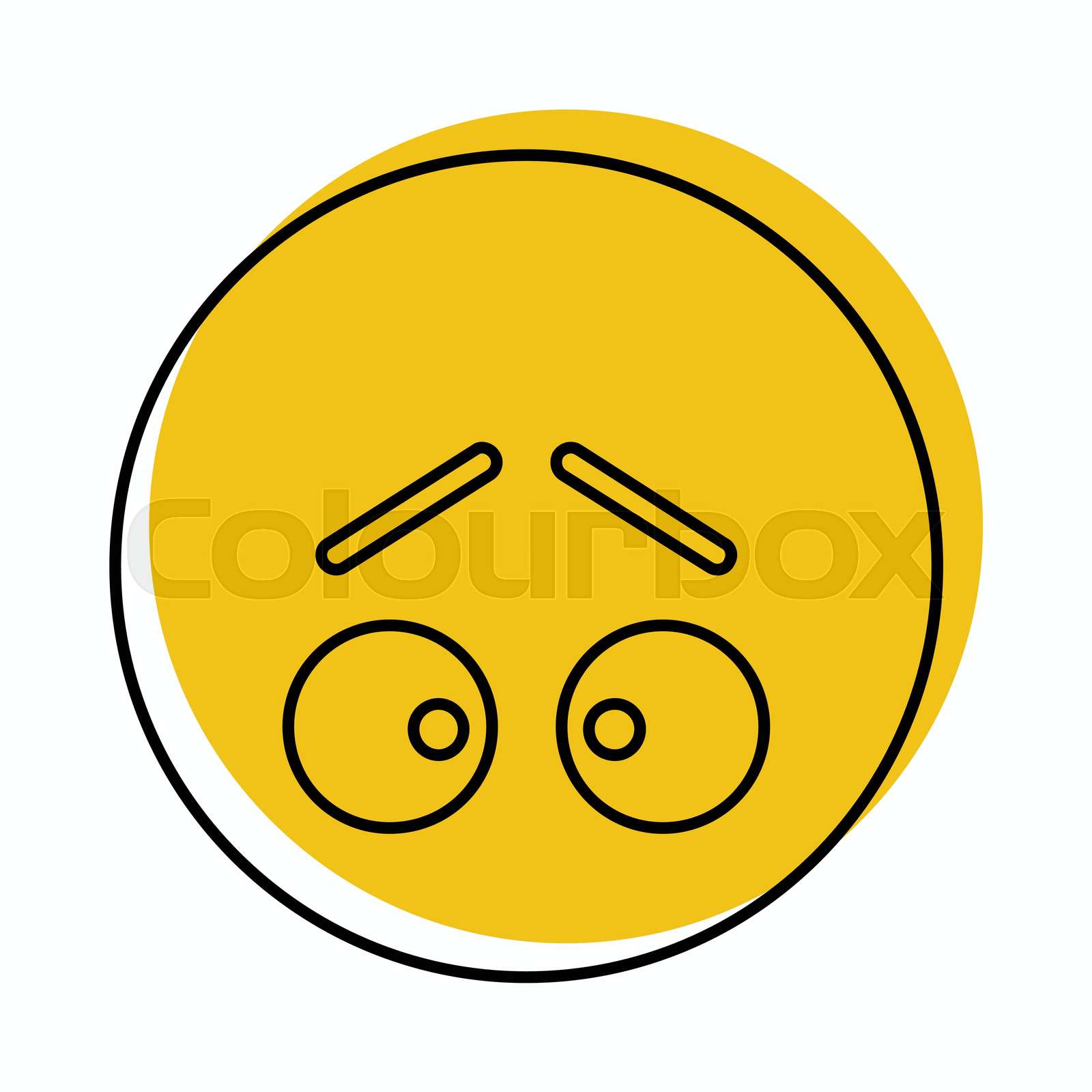 Guilty Face Emoticon