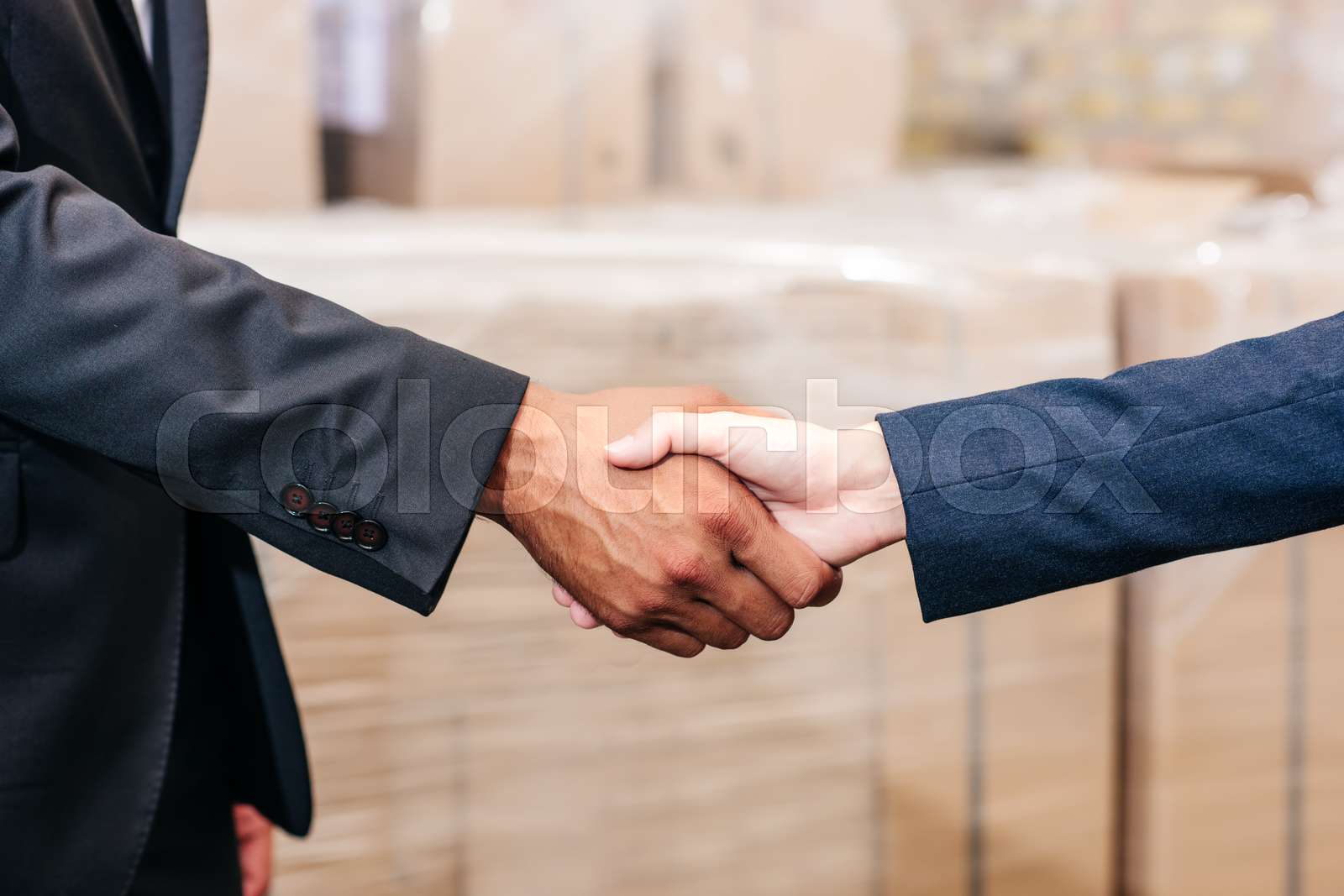 handshake | Stock image | Colourbox