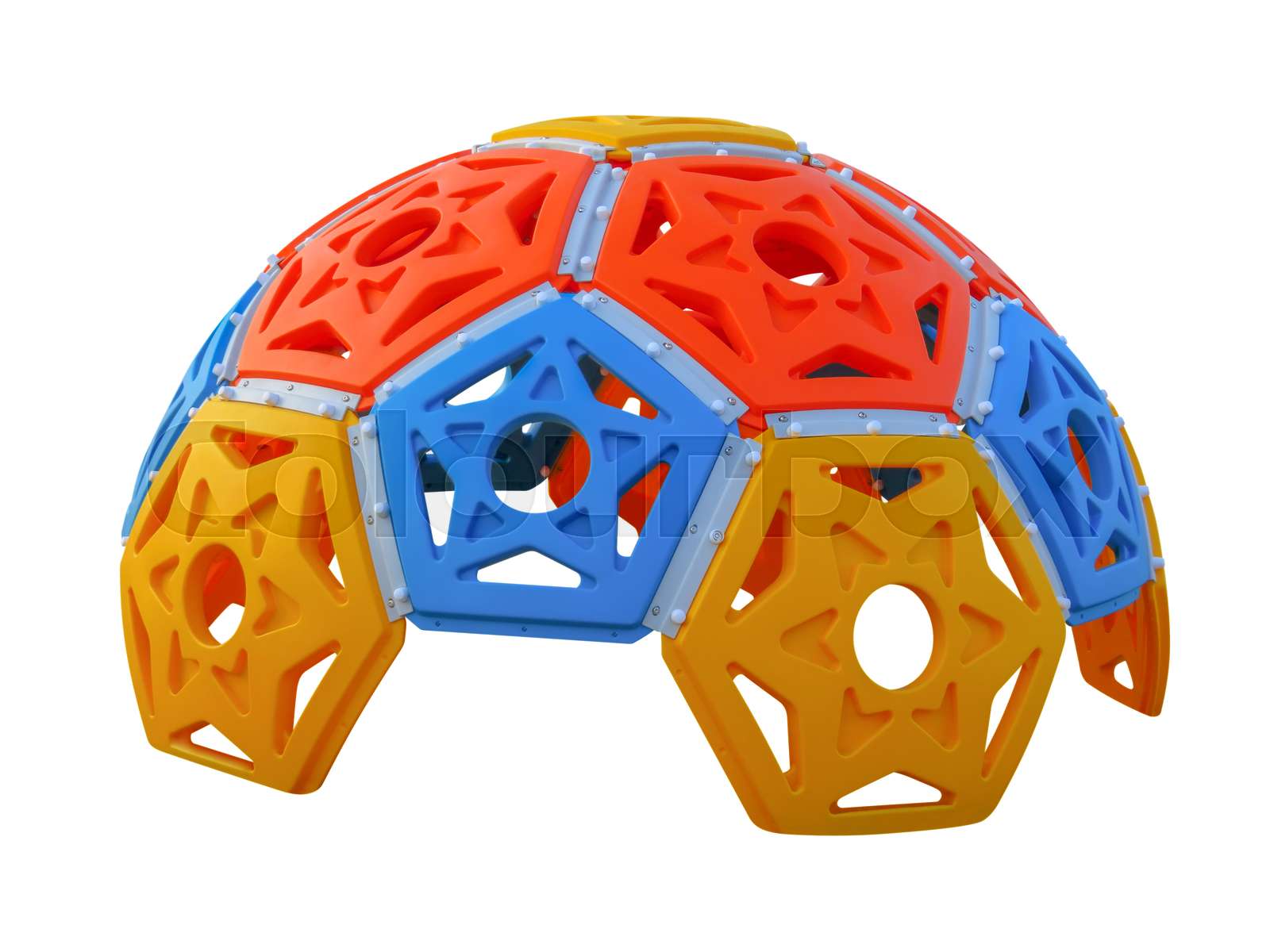 Plastic sphere on the playground | Stock image | Colourbox