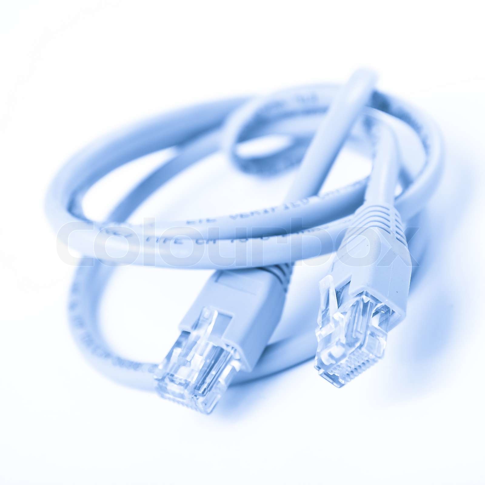 network cable | Stock image | Colourbox