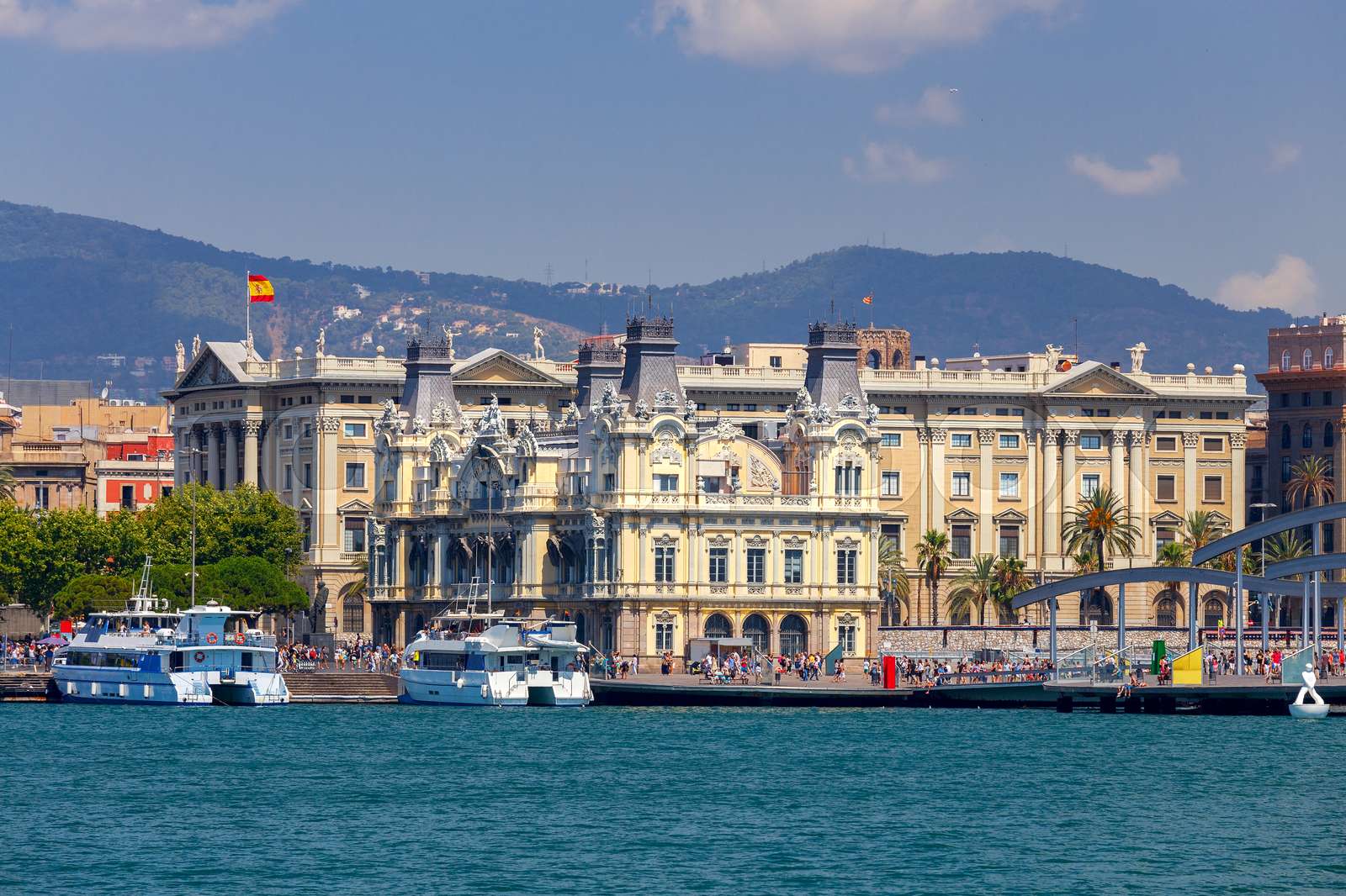 Barcelona. Sea port. | Stock image | Colourbox