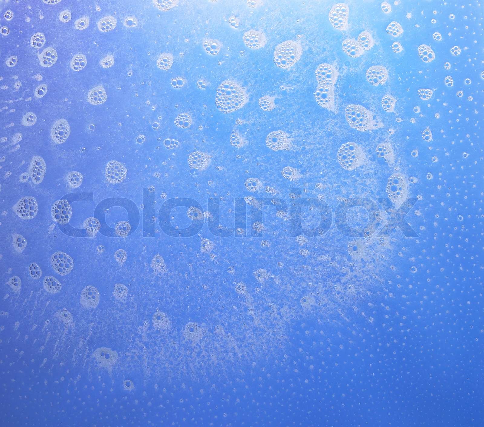 Seifenwasser Hintergrund | Stock Bild | Colourbox