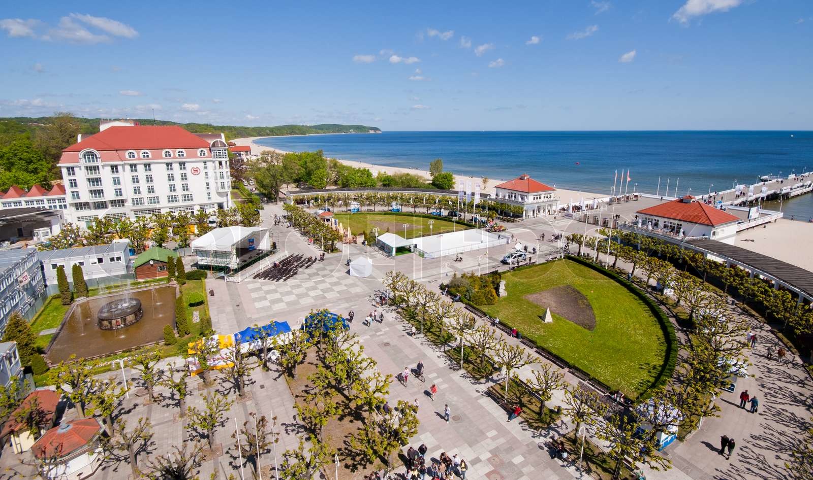 Angesichts der Kurort am Meer , Sopot , Polen | Stock Bild | Colourbox
