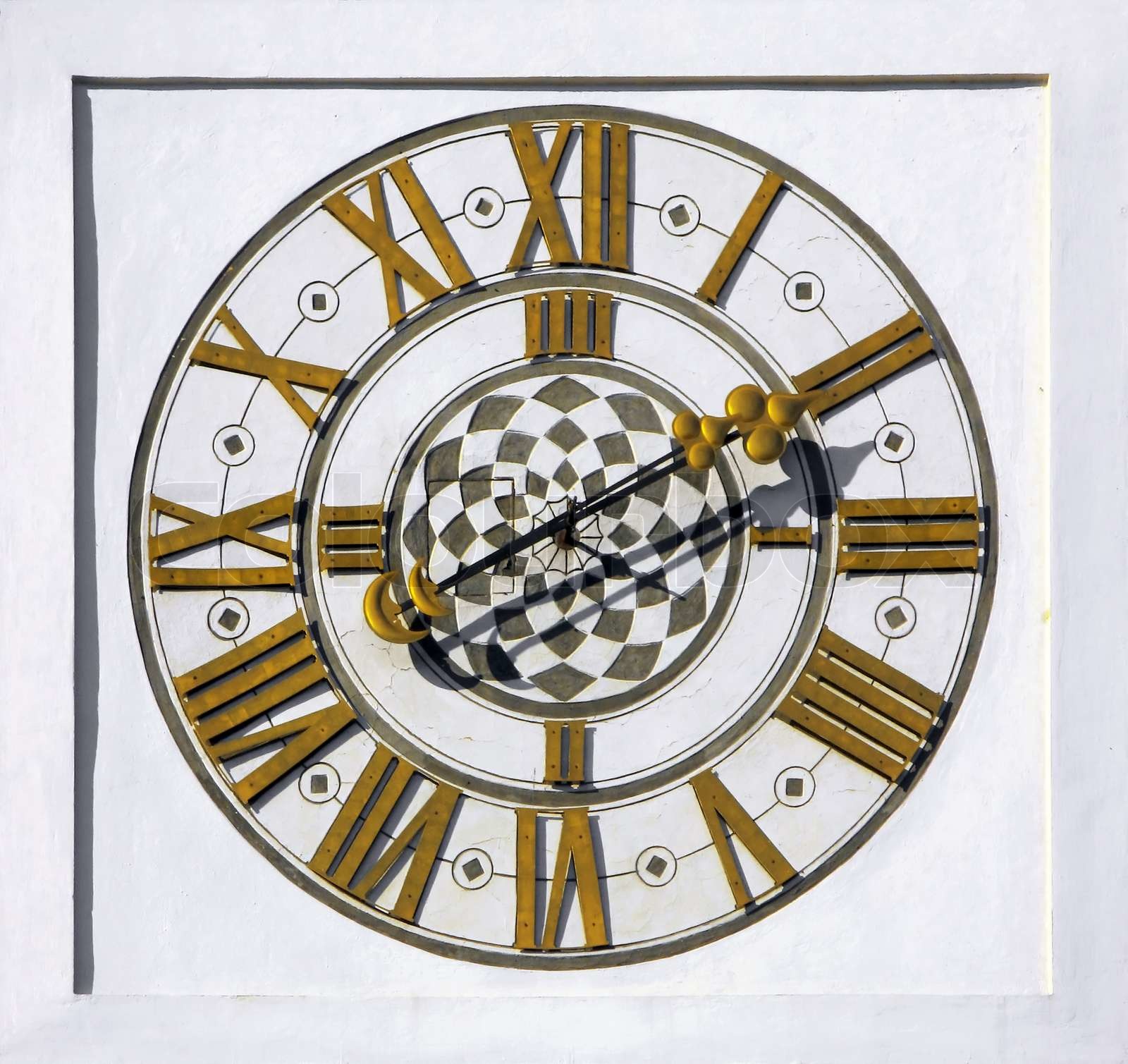 church clock | Stock image | Colourbox