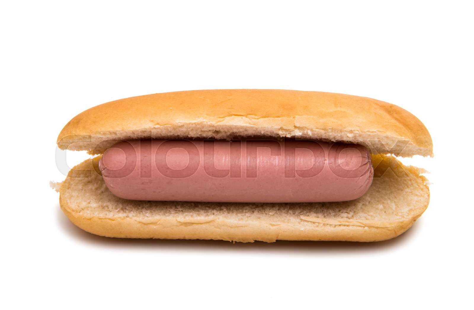hot dog isolated | Stock image | Colourbox