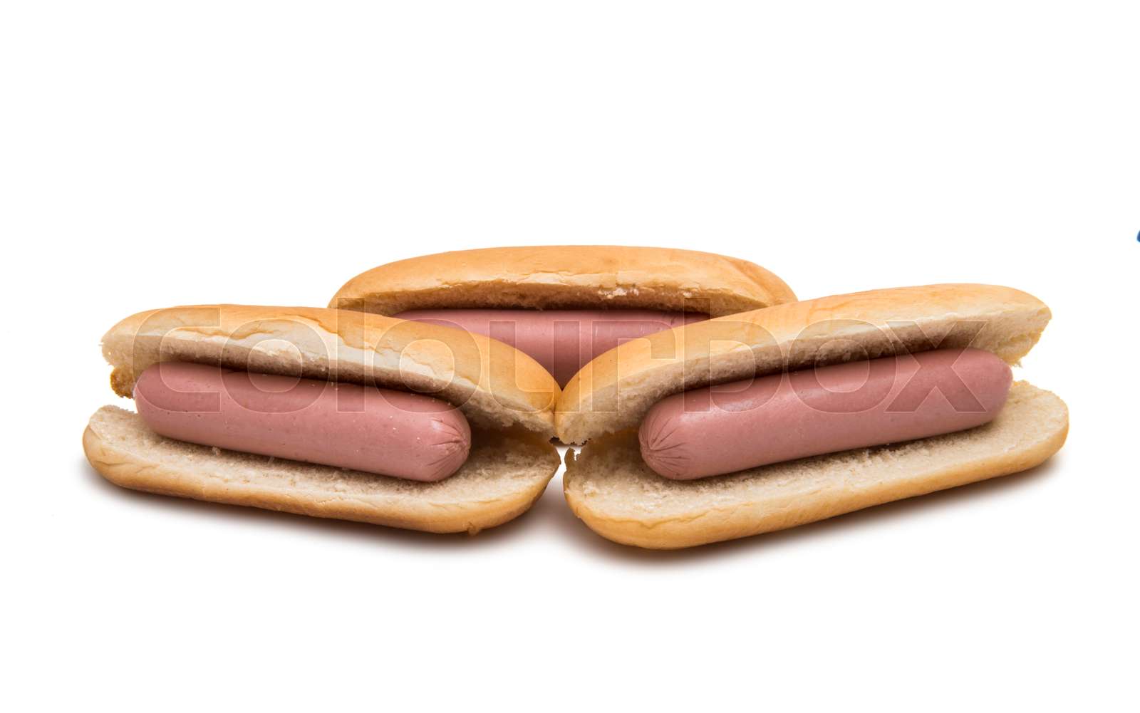 hot dog isolated | Stock image | Colourbox