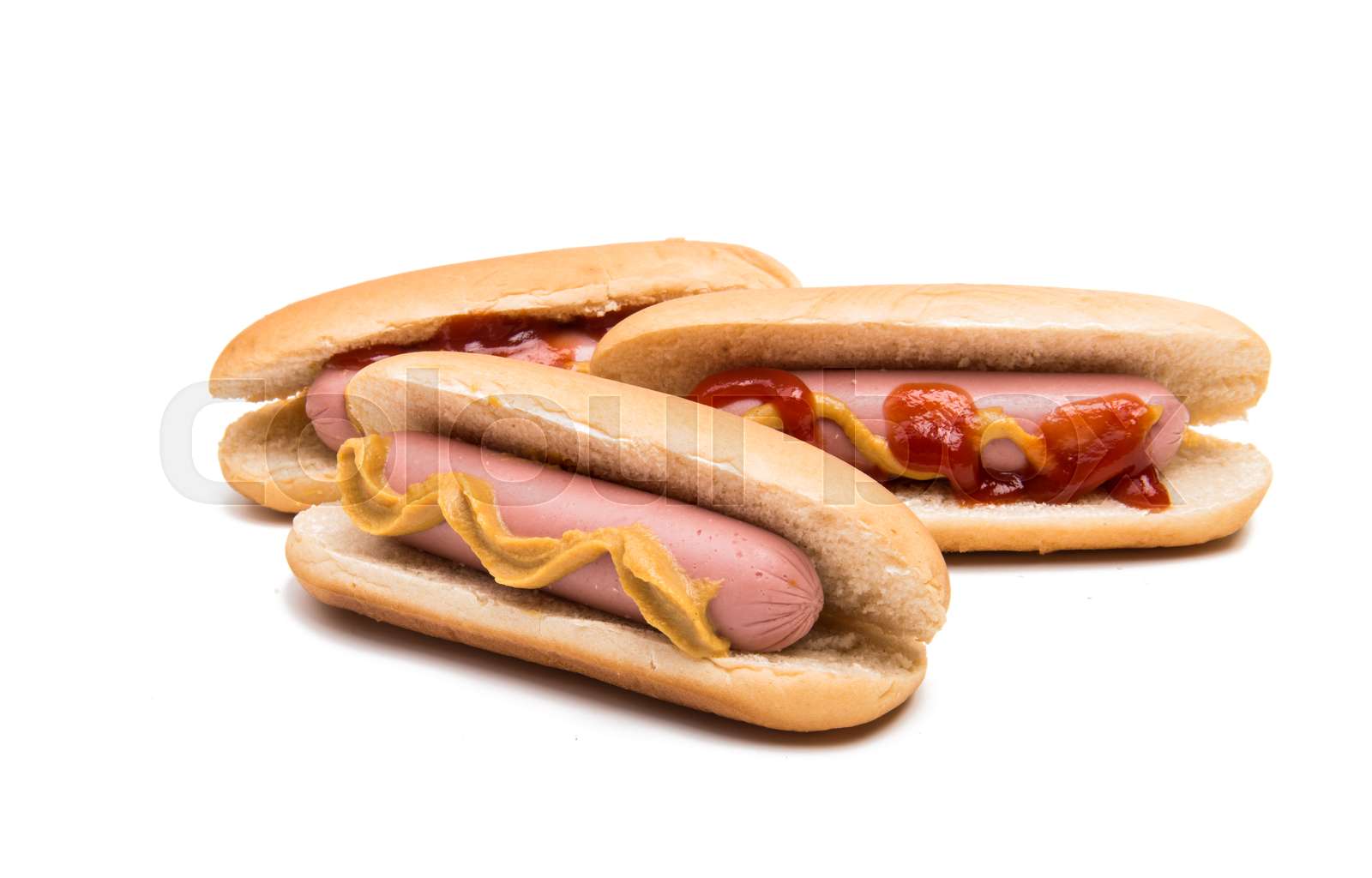 hot dog isolated | Stock image | Colourbox