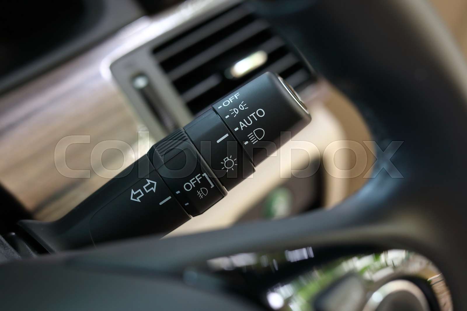 switch arm stick control light sign turn left or left and open mode of ...