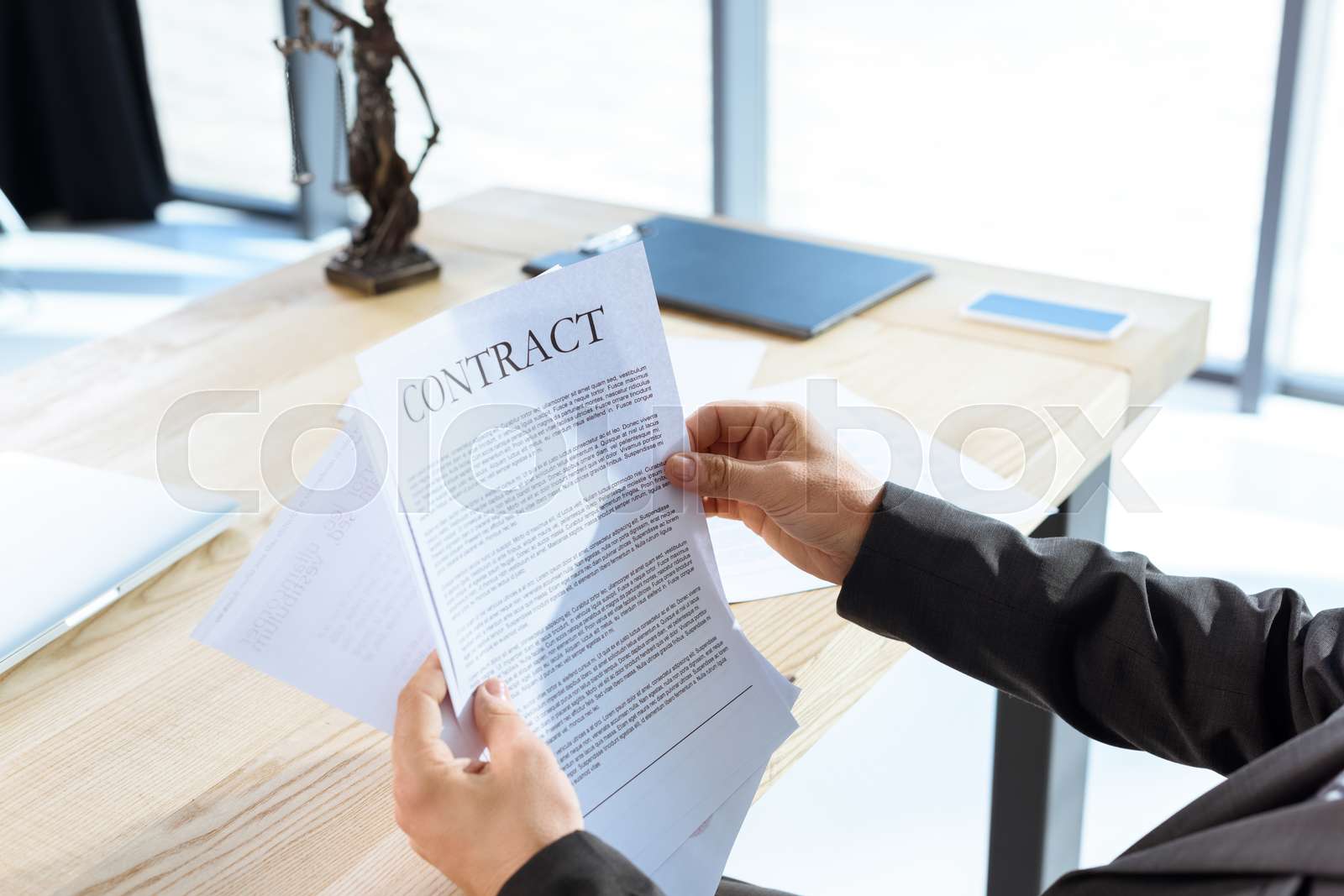 contract | Stock image | Colourbox