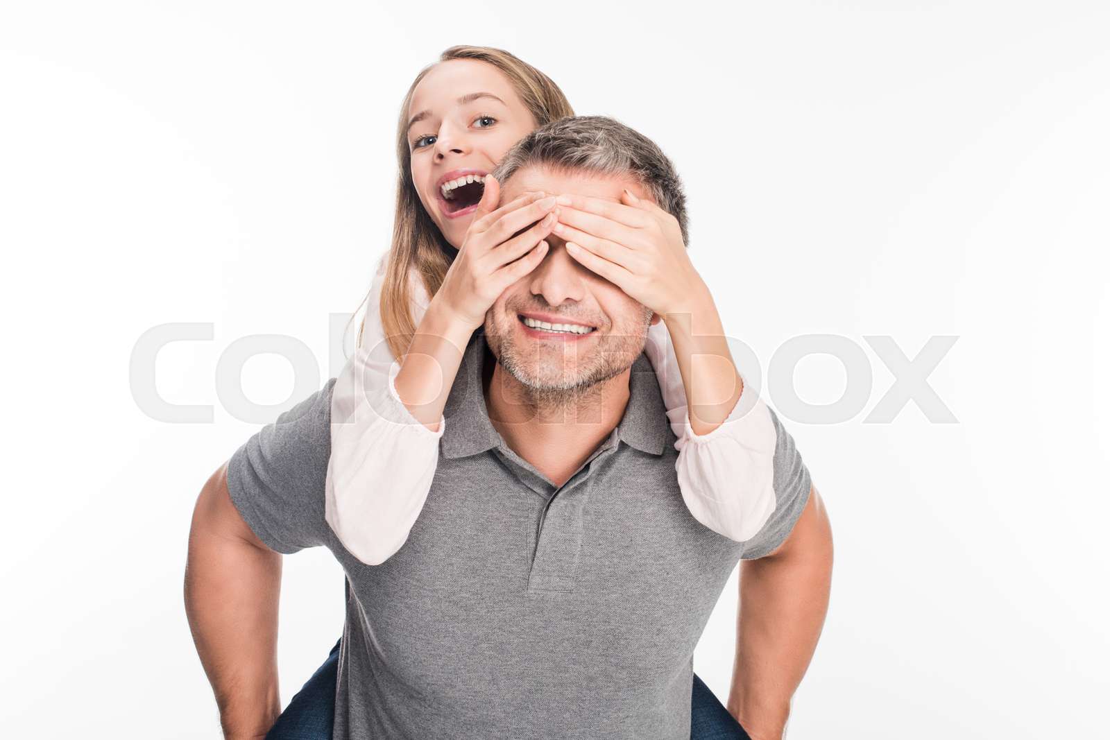 piggybacking | Stock image | Colourbox