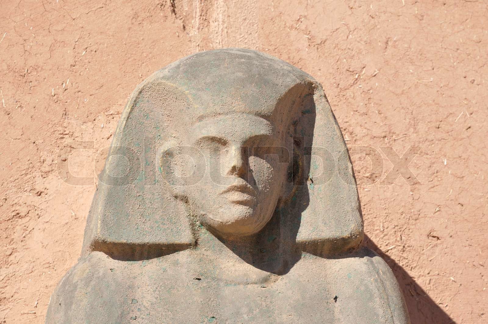 Sphinx statue in Ouarzazate, Morocco | Stock image | Colourbox