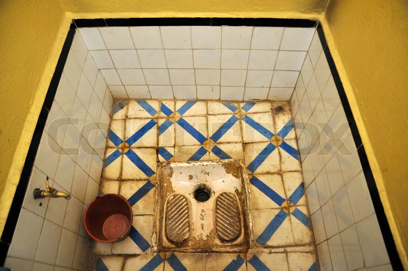 Toilet in Morocco | Stock image | Colourbox