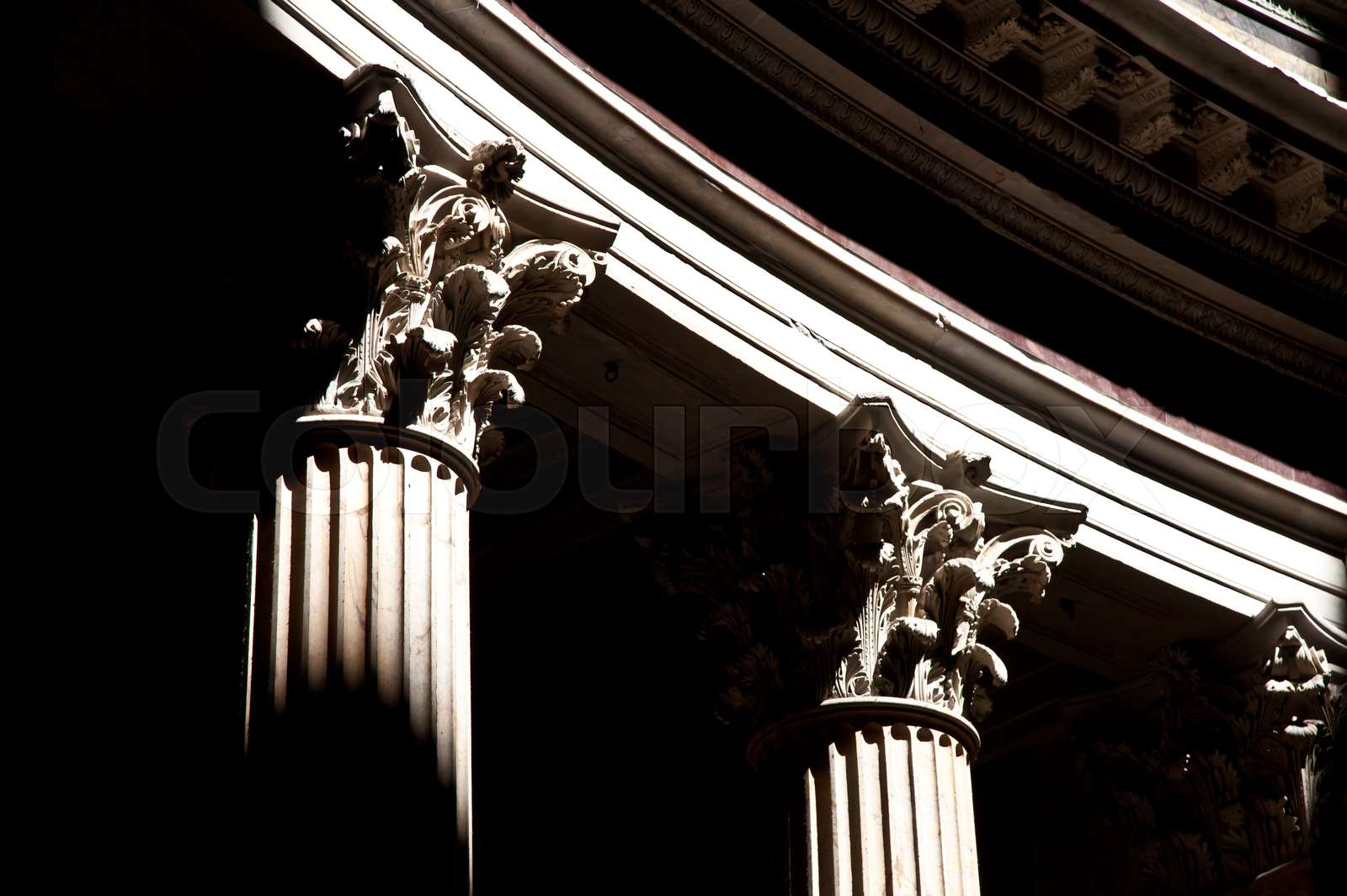 Columns | Stock image | Colourbox