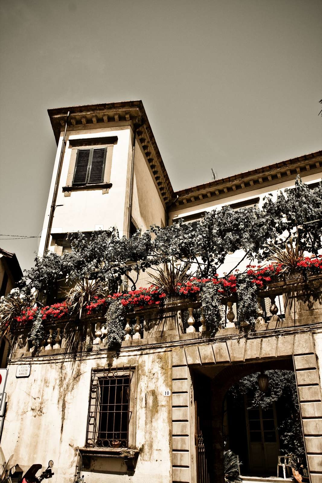 example of italian historic architecture | Stock image | Colourbox