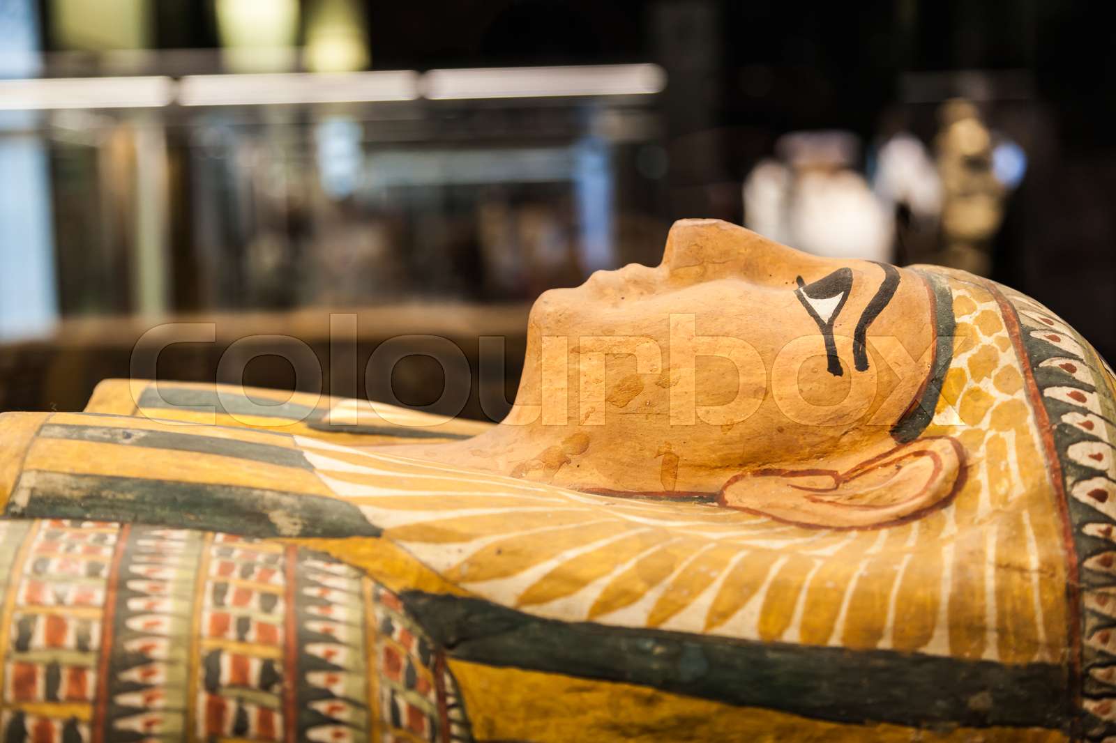 Egyptian sarcophagus | Stock image | Colourbox